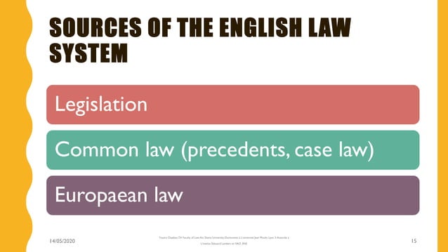 Introduction to English Law system | PDF | Legal Services Industry | Industries