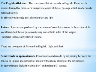 Introduction to english phonetics | PPTX