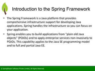 Introduction To Spring Enterprise Integration - SpringPeople | PPT