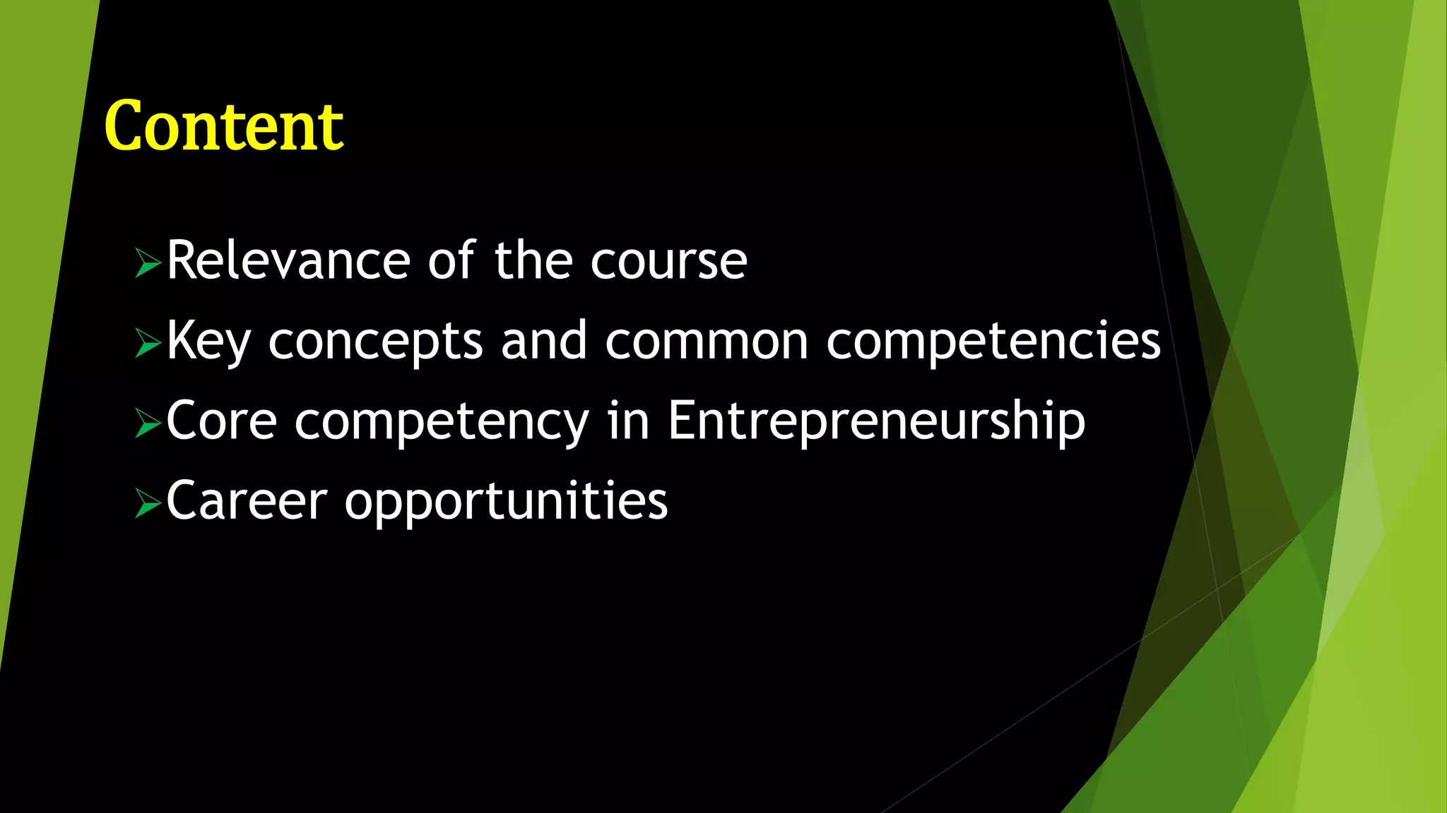 Introduction to entrepreneurship | PPTX