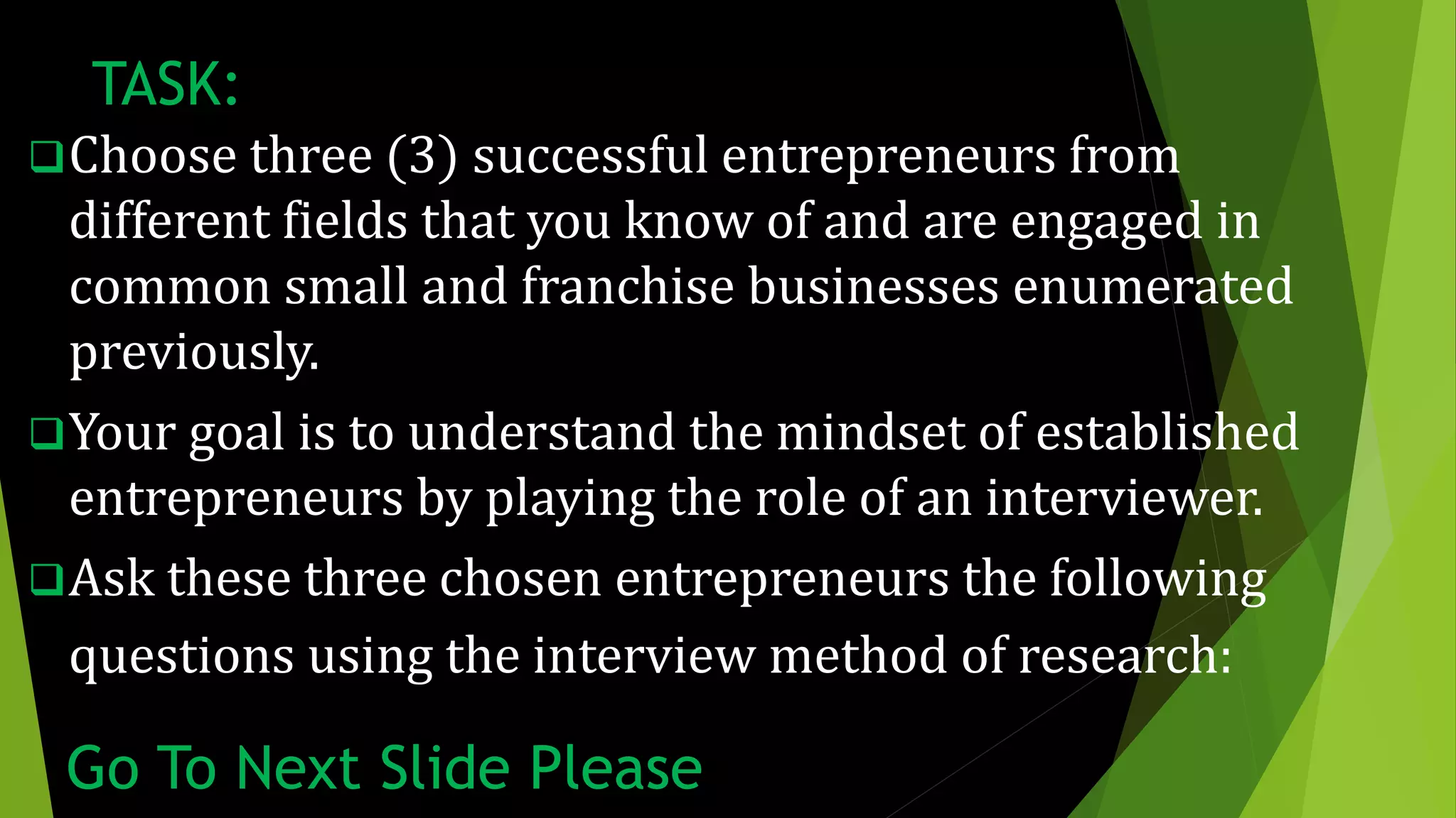 Introduction to entrepreneurship | PPTX