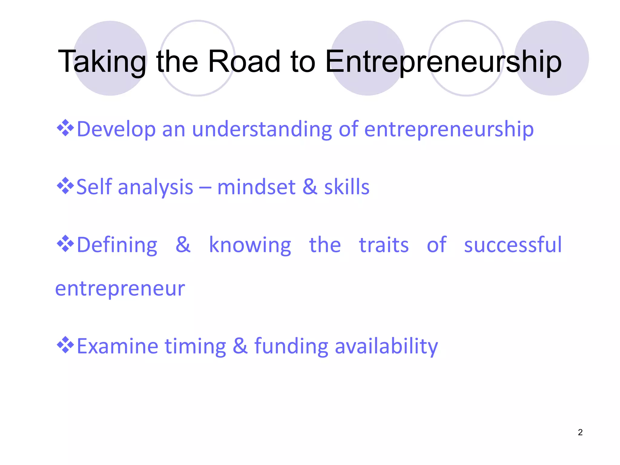 Introduction to entrepreneurship | PPT
