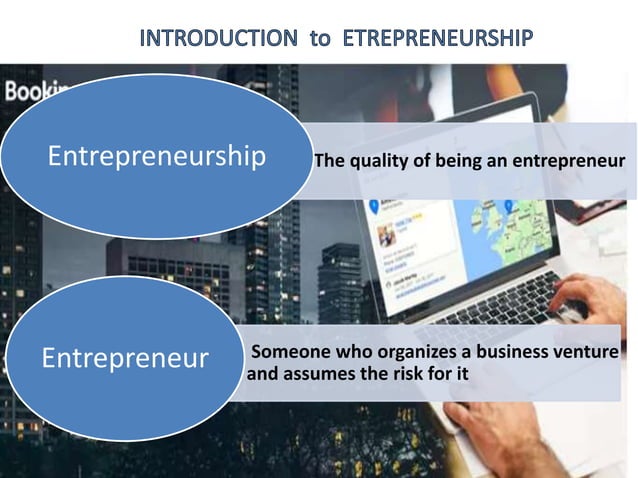 Introduction to entrepreneurship | PPT