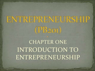 INTRODUCTION TO ENTREPRENEURSHIP.ppt