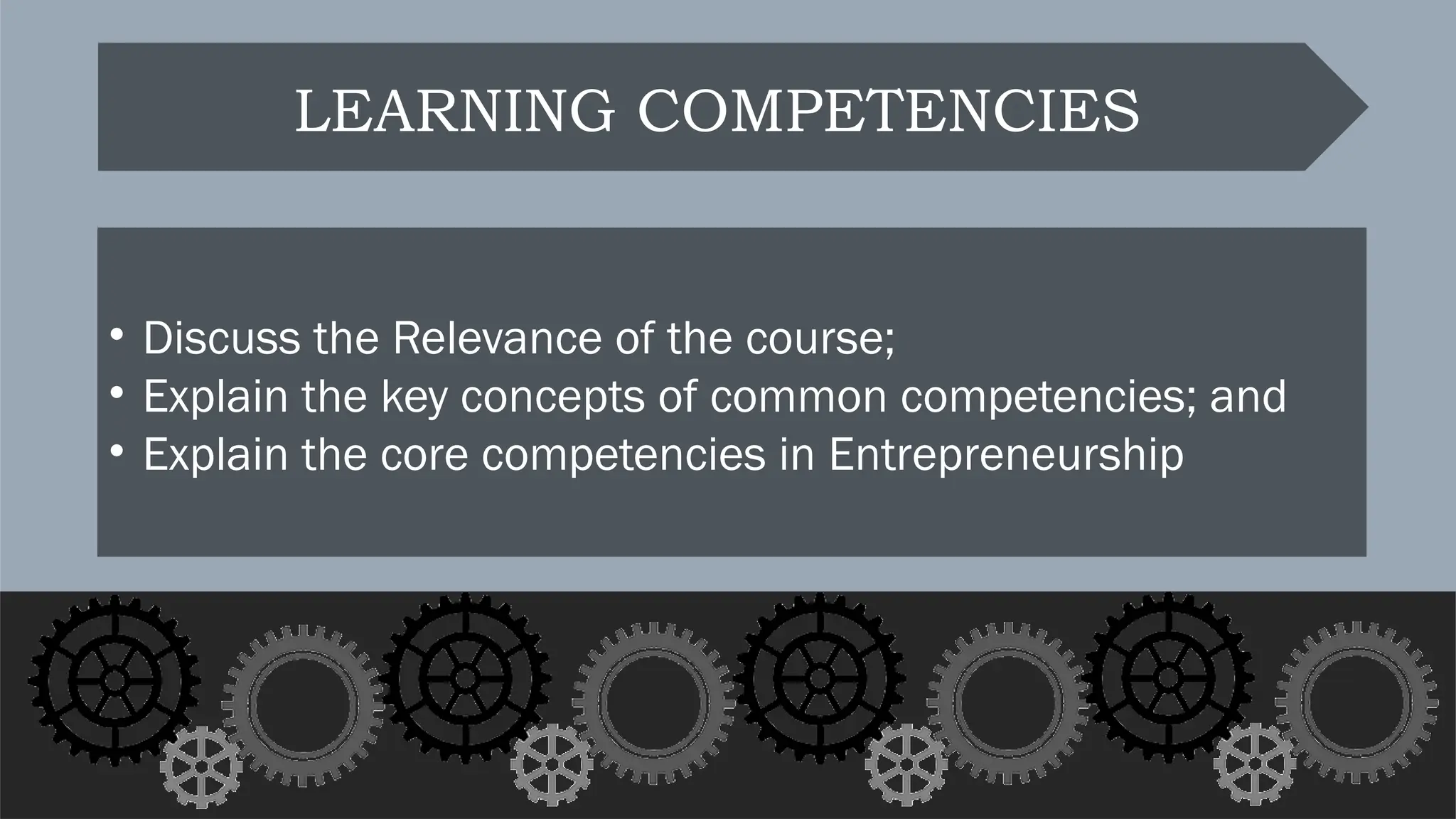 Introduction to Entrepreneurship 101.111