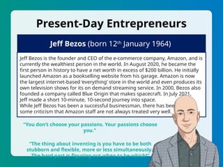 Introduction to Entrepreneurship for Business Economics | PPTX