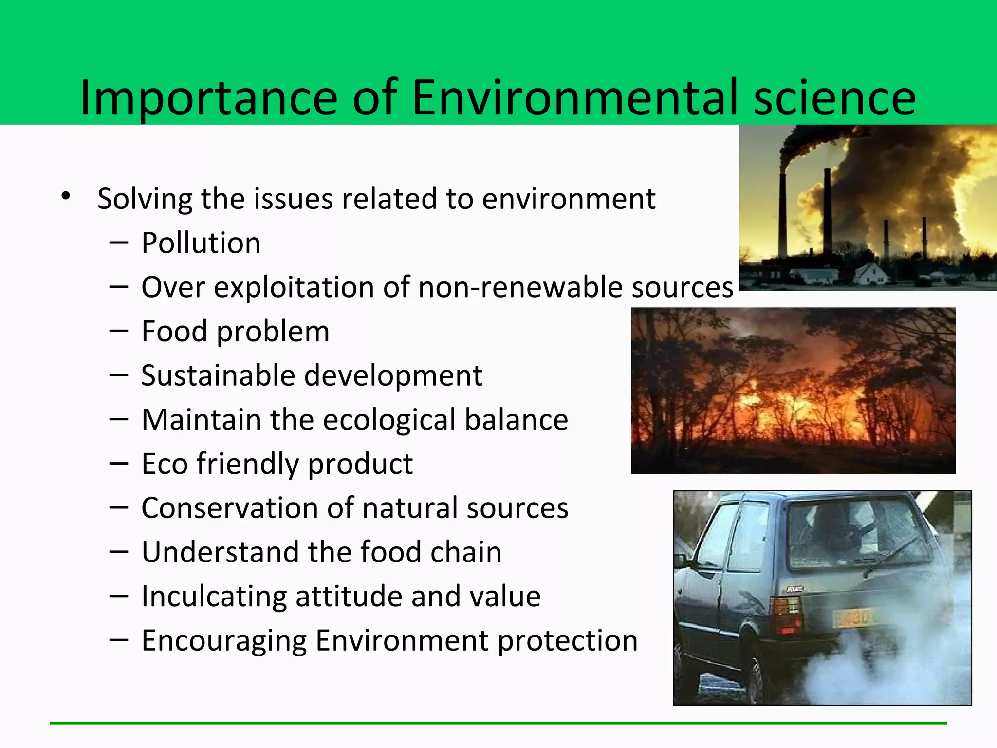 Introduction to Environment Ecology and Ecosystem | PPT
