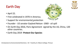 Introduction to environmental chemistry | PDF