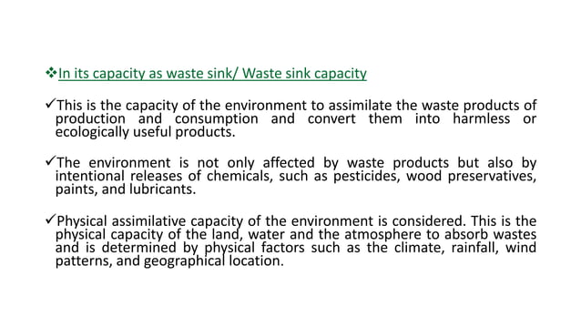 Introduction to Environmental economics.pptx | Environmental Services ...