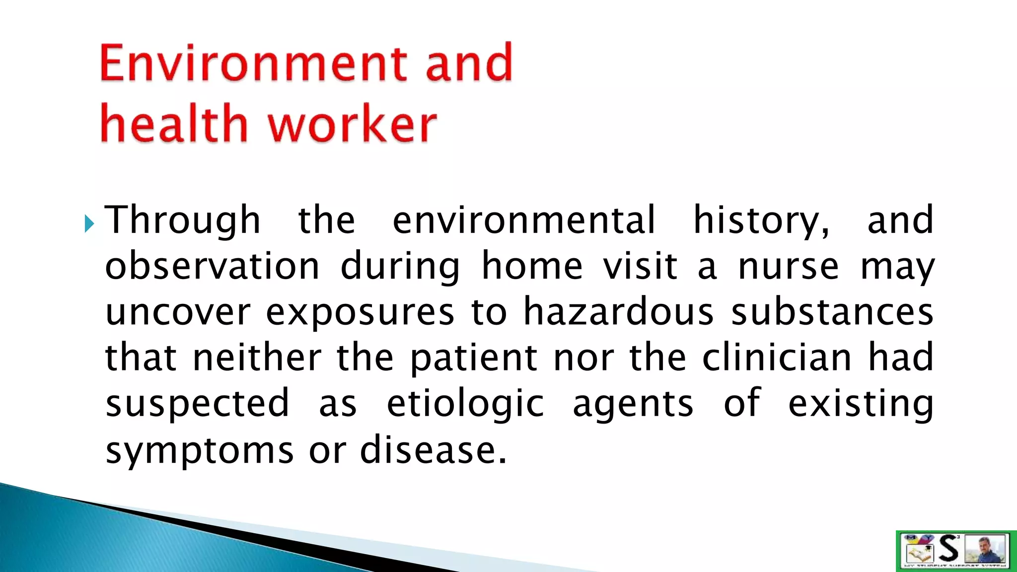 Introduction to environmental health in english | PPTX