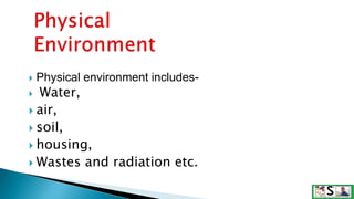 Introduction to environmental health in english | PPTX