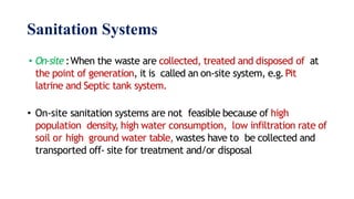 Introduction to environmental sanitation | PPTX