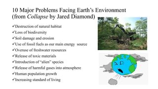 Introduction to environmental science and disaster management | PPTX