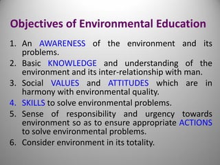 Introduction to environment and environmental studies | PDF