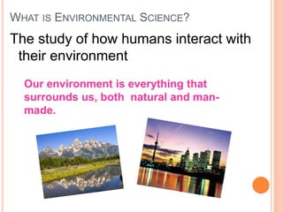 Introduction to environment i | PPTX | Environmental Services Industry ...