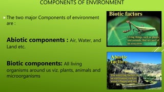 Introduction to environment and natural resource management | PPTX
