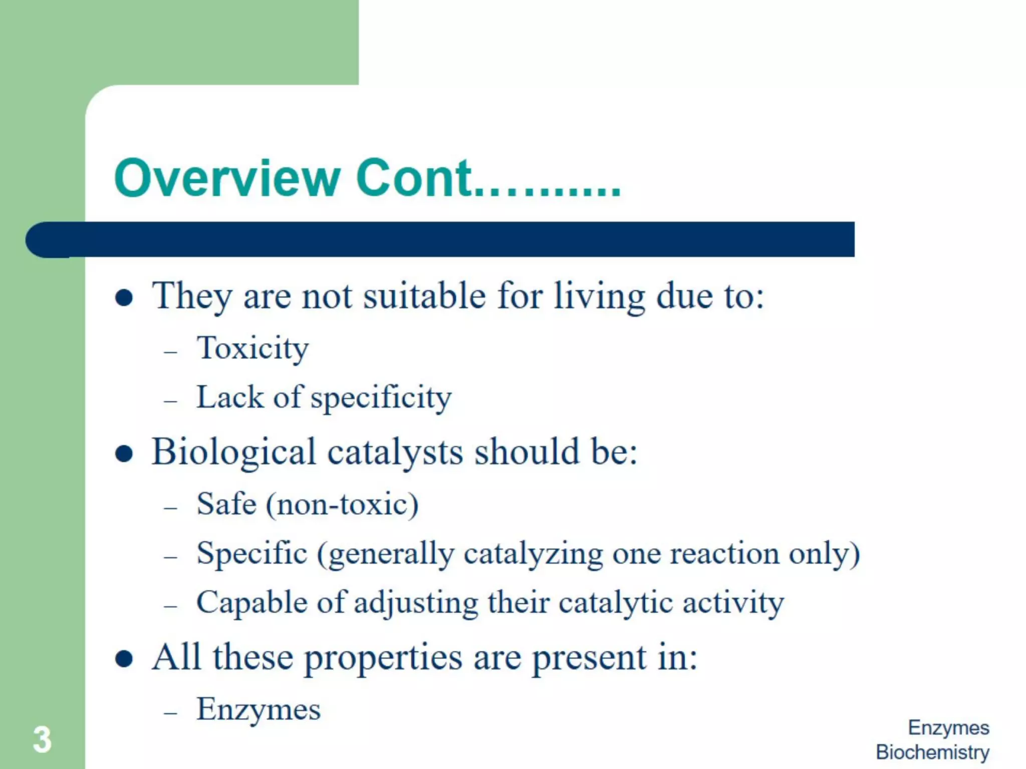 Introduction to enzymes (Biochemistry) | PDF