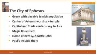 Introduction to ephesians Slides | PPTX