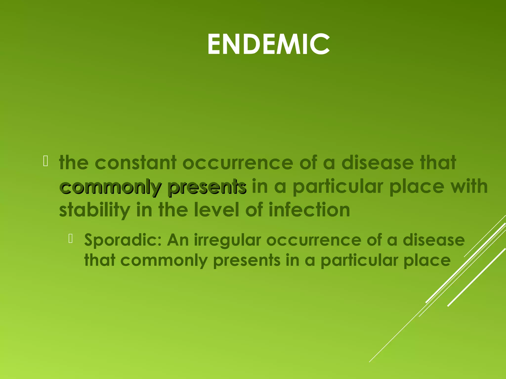 Introduction to epidemiology | PPT