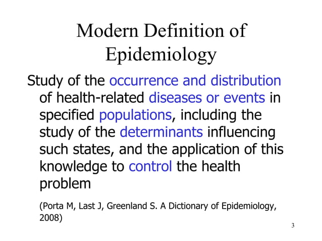 Introduction to epidemiology | PPTX | Infectious Diseases | Diseases ...