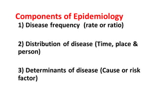 Introduction to epidemiology | PDF