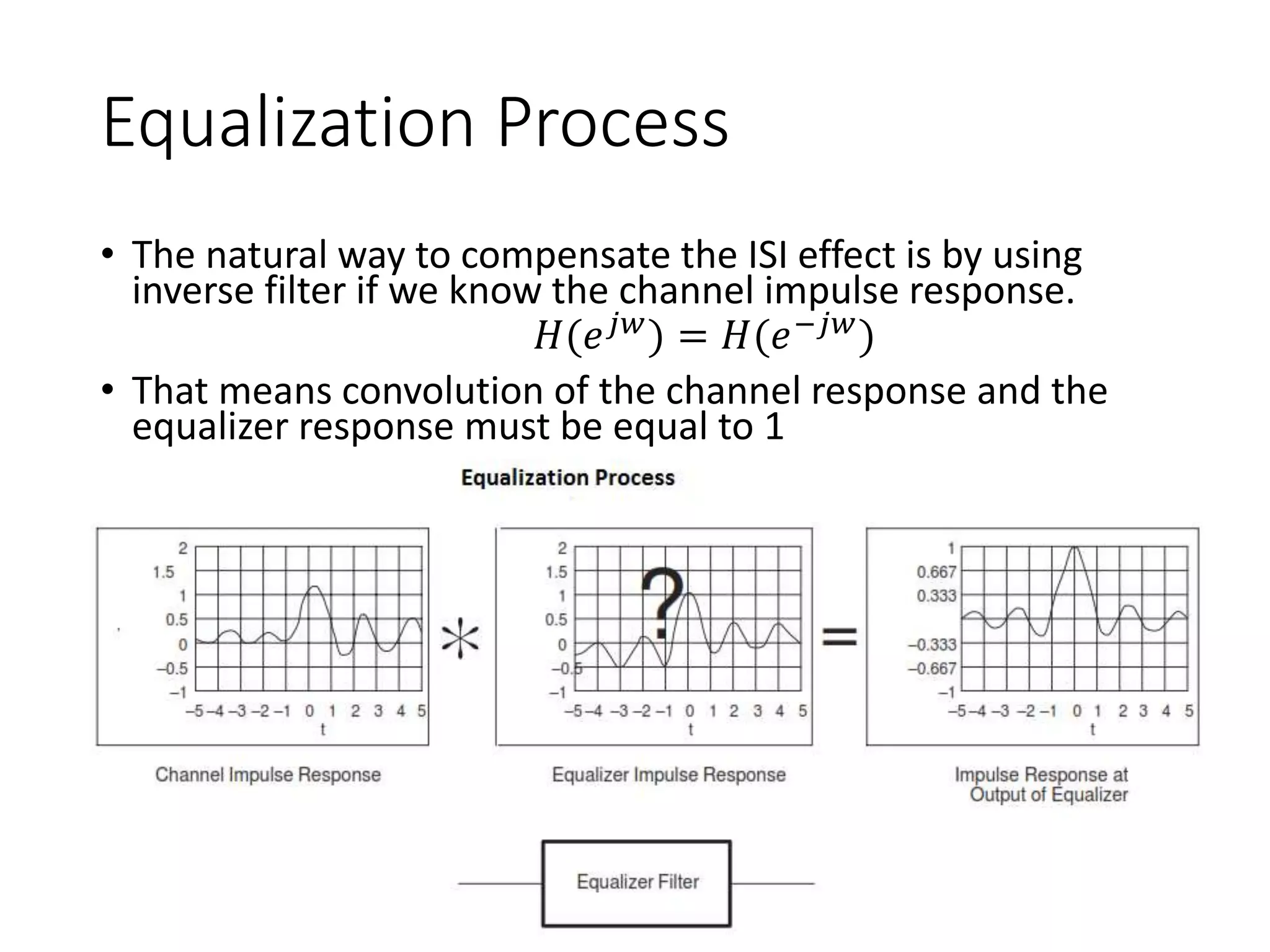 Introduction to equalization | PPTX