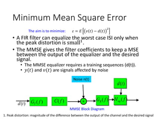 Introduction to equalization | PPTX