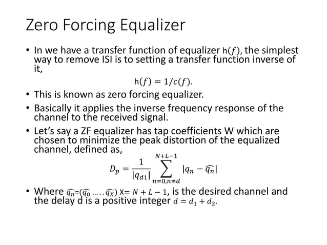 Introduction To Equalization Pptx Digital Audio Computer Software And Applications