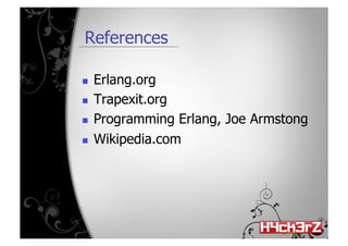 Introduction To Erlang Final | PDF