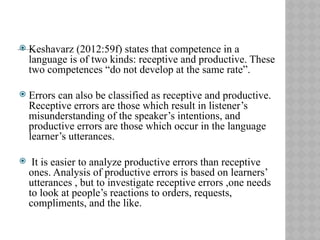 Introduction to Eror Analysis.pptx free download | PPT