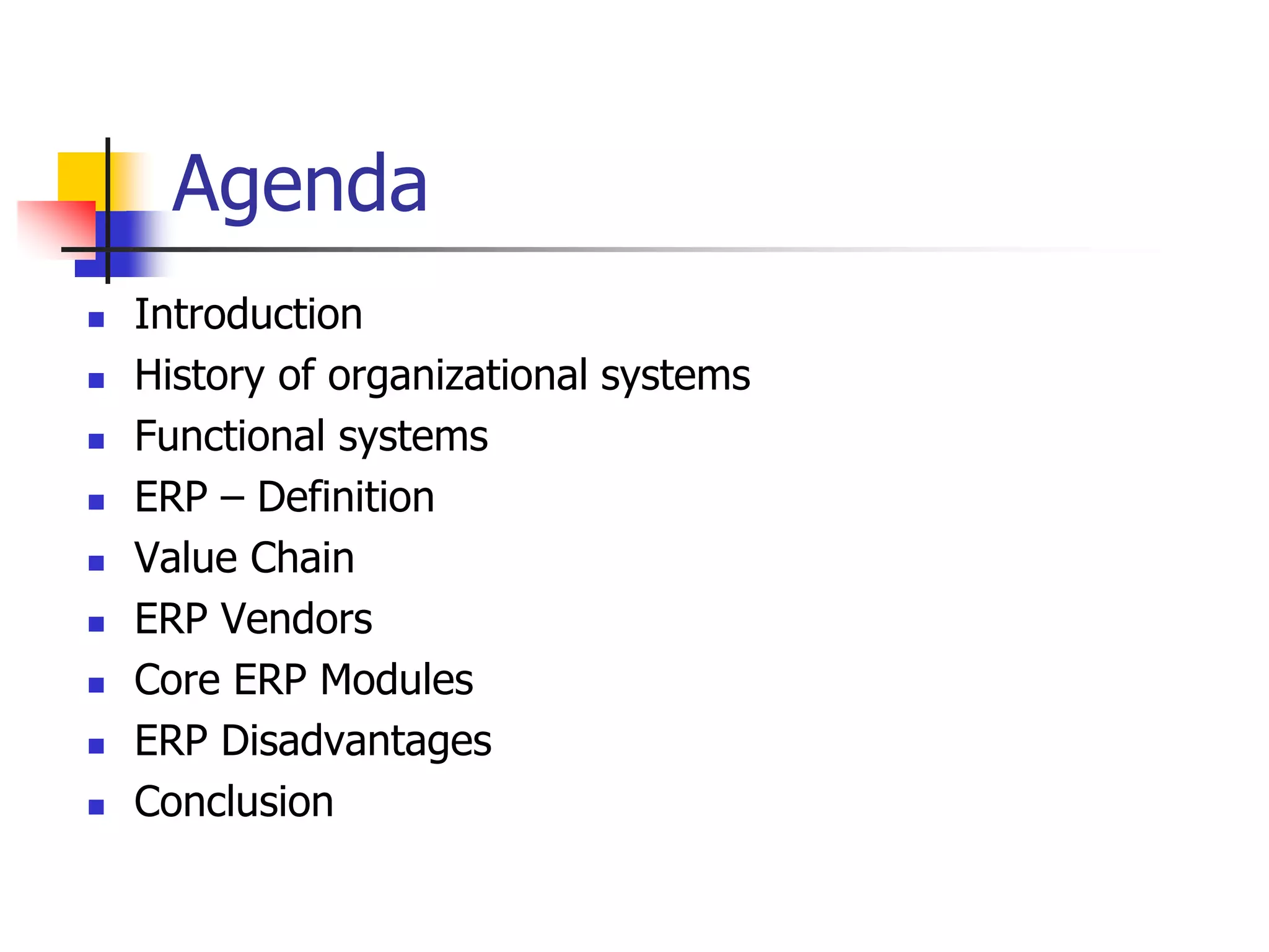 Introduction to ERP.PPT | Computing | Technology & Computing