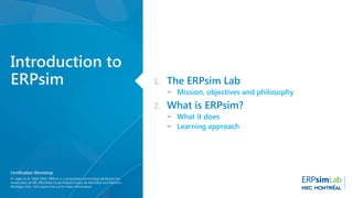 ERPsim: Simulation Games for Engaging ERP Education | PPTX
