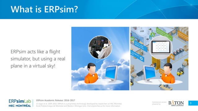 ERPsim: Simulation Games for Engaging ERP Education | PPTX | Computer ...