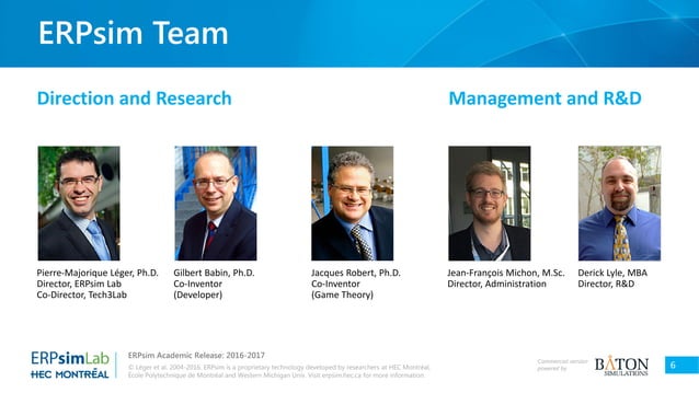 ERPsim: Simulation Games for Engaging ERP Education | PPTX | Computer ...