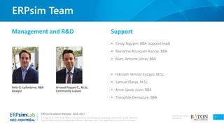 ERPsim: Simulation Games for Engaging ERP Education | PPTX