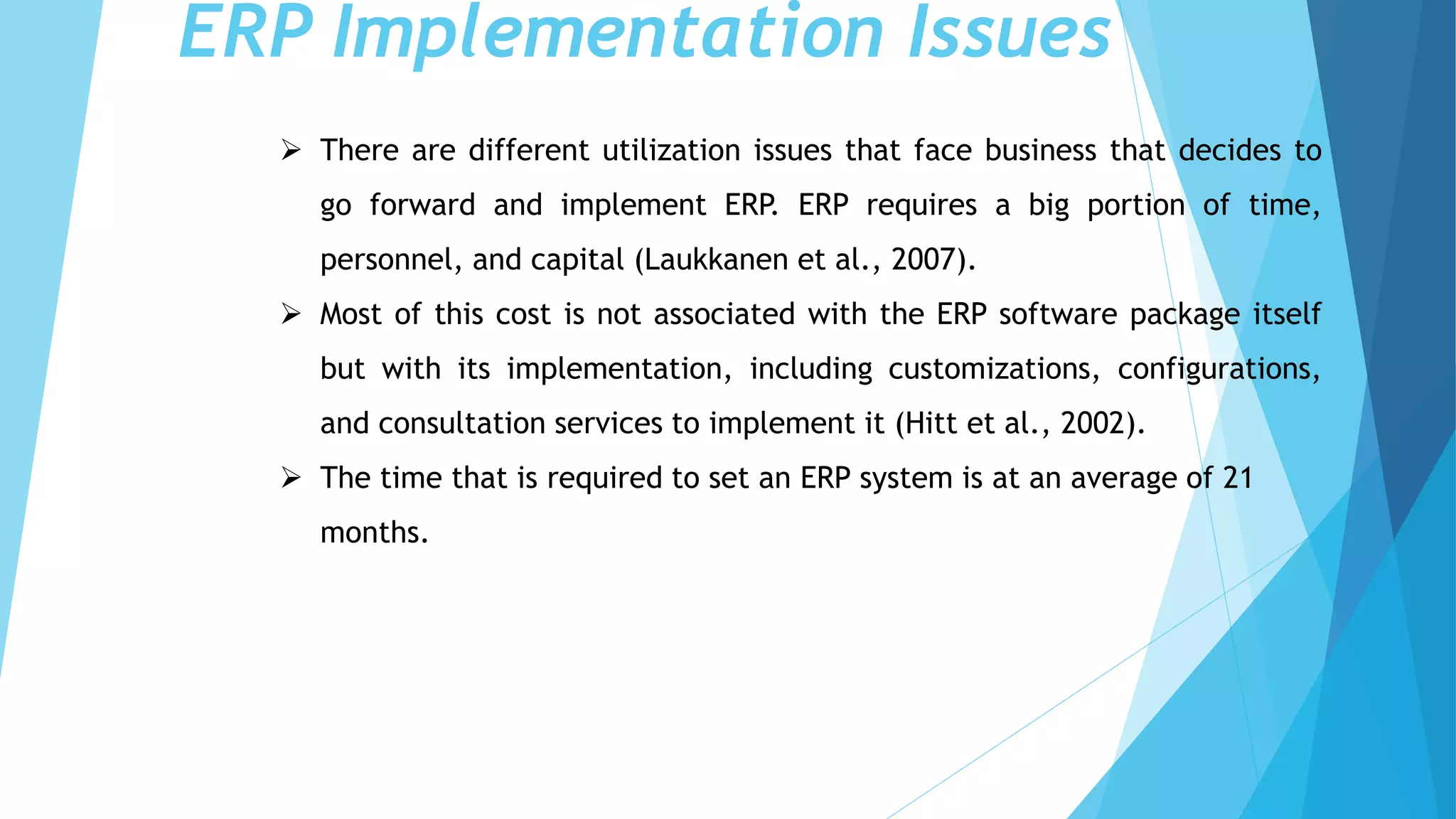 Introduction to ERP Systems | PDF