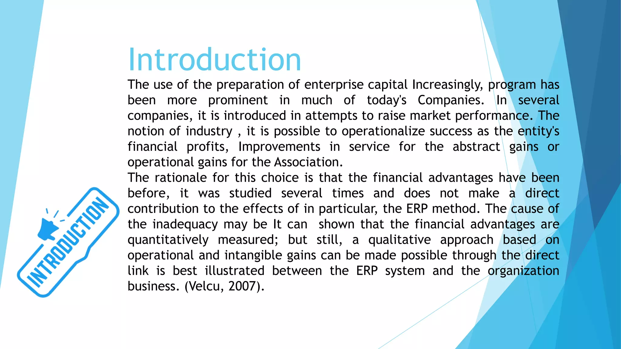 Introduction to ERP Systems | PDF