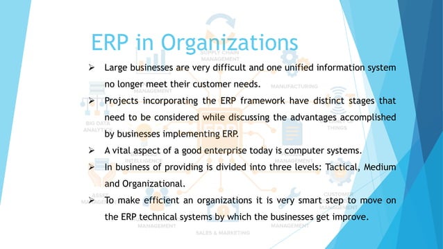 Introduction To Erp Systems Ppt Free Download