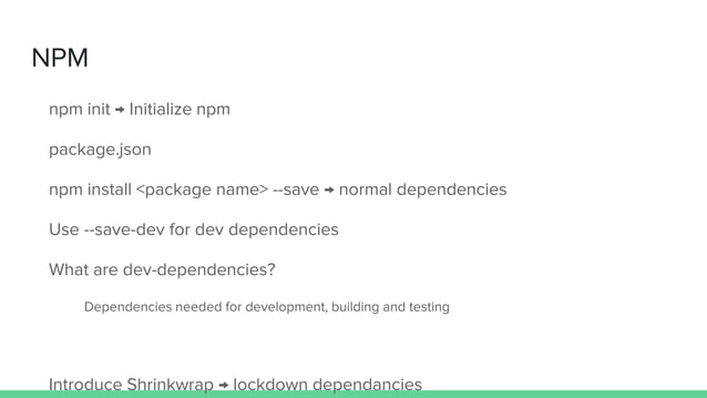 Introduction To Ecmascript Es6 Ppt