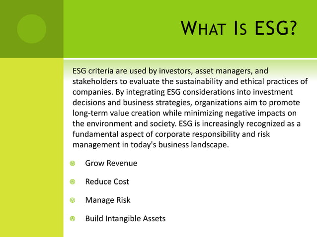 Introduction to ESG - Practices for the Chemical Industry.pptx