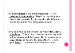 Introduction To Essay Writing | PDF