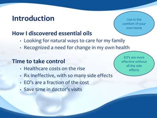 Introduction to Essential Oils | PPTX