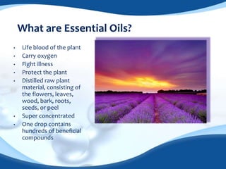 Introduction to Essential Oils | PPTX