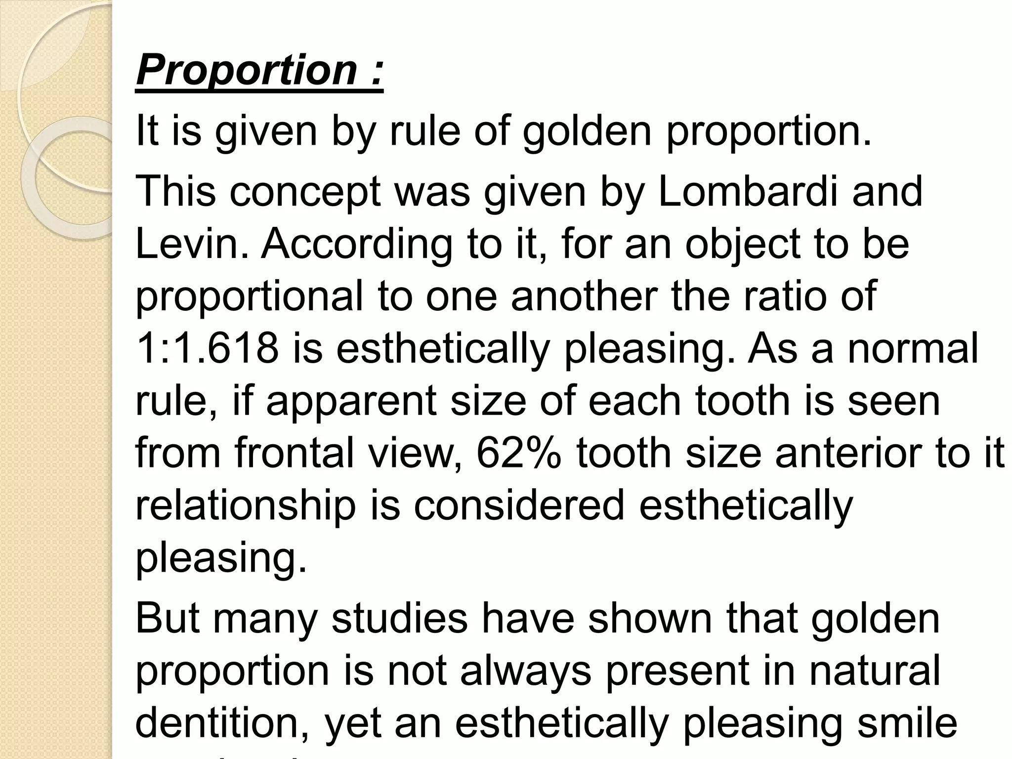 Introduction to esthetic dentistry | PPTX