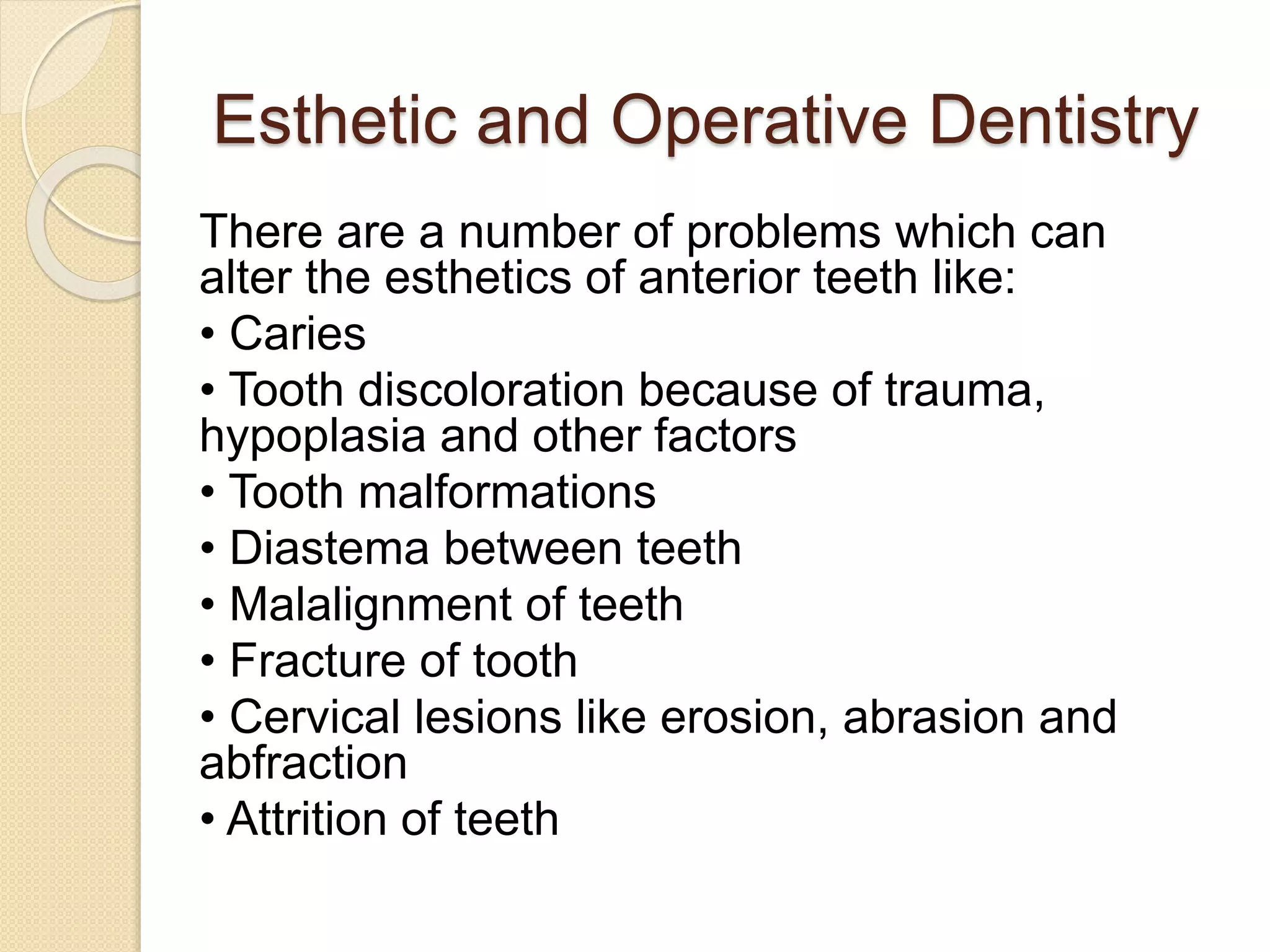 Introduction to esthetic dentistry | PPTX