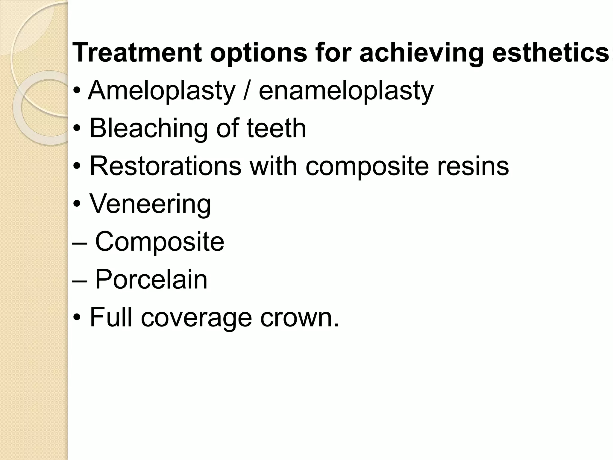 Introduction to esthetic dentistry | PPTX