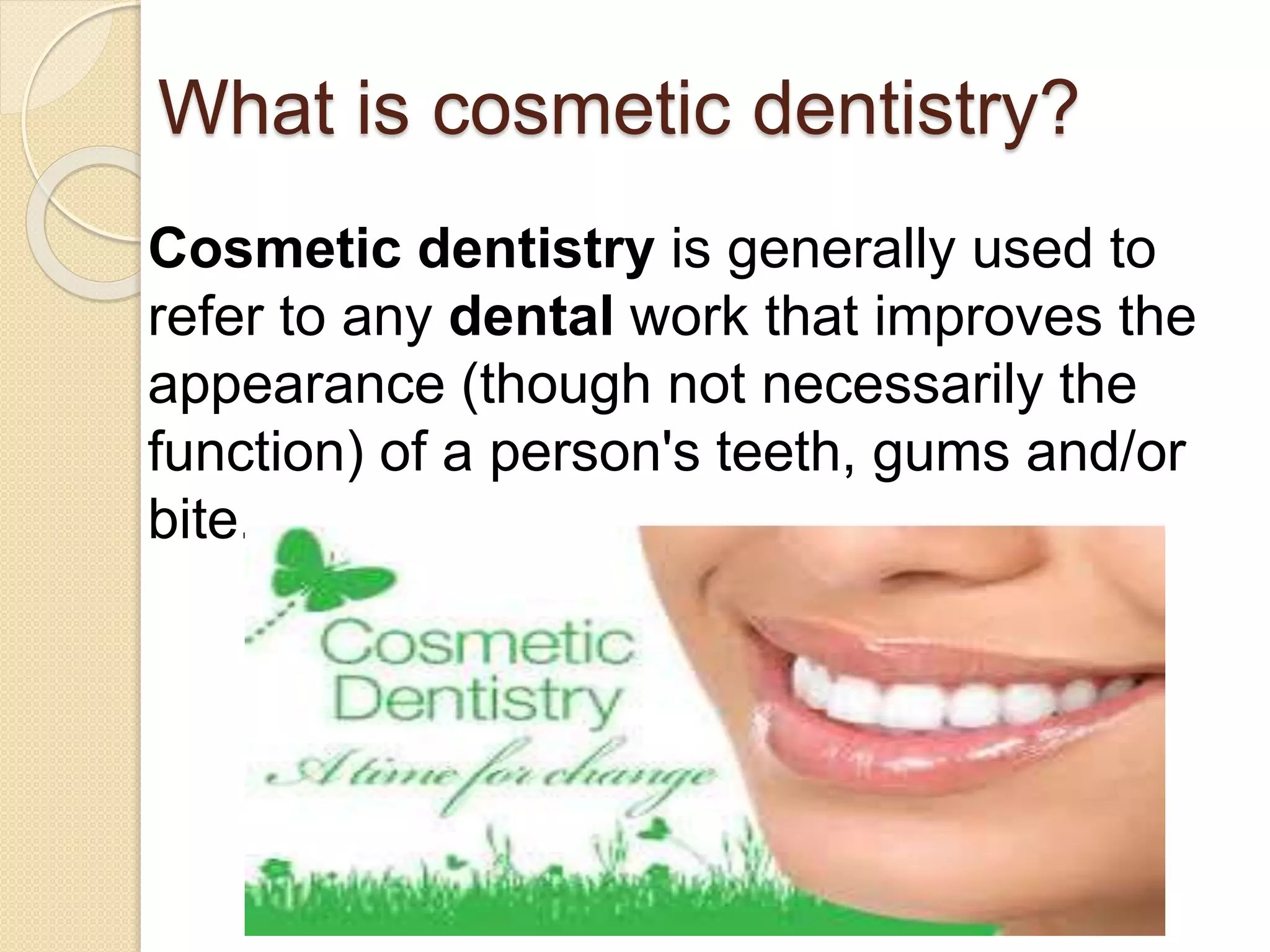Introduction to esthetic dentistry | PPTX