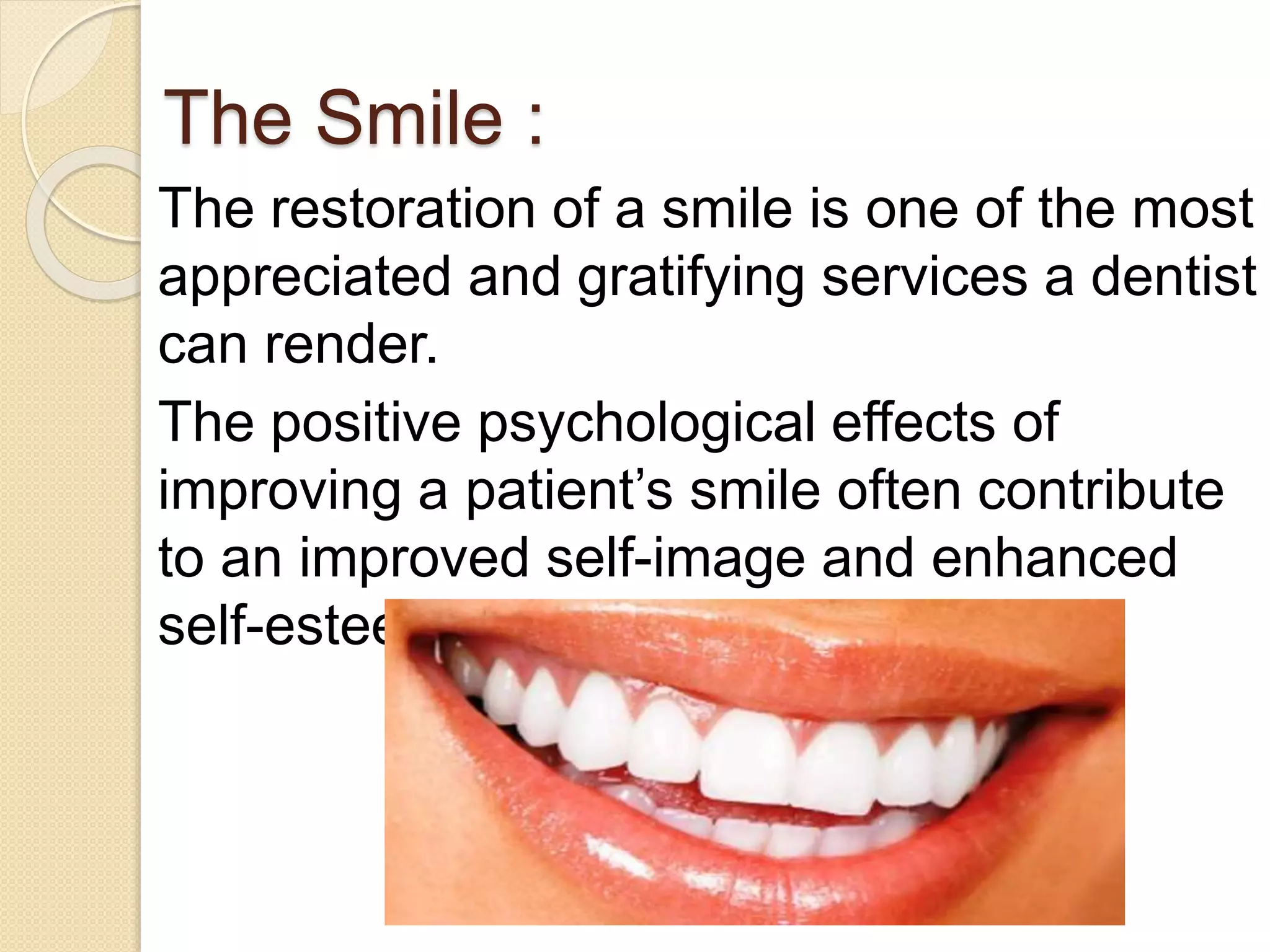 Introduction to esthetic dentistry | PPTX