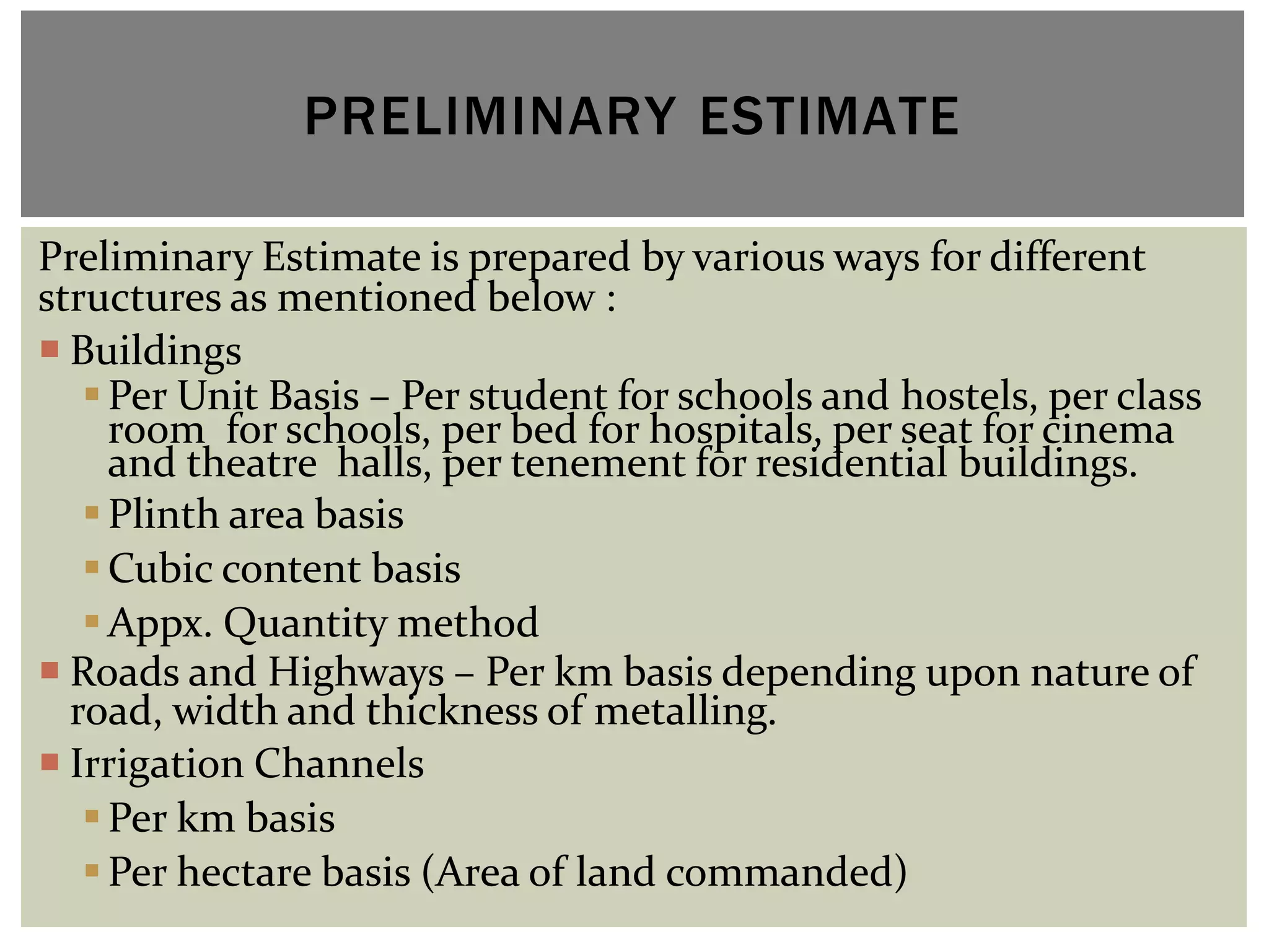 Introduction to estimation | PPTX