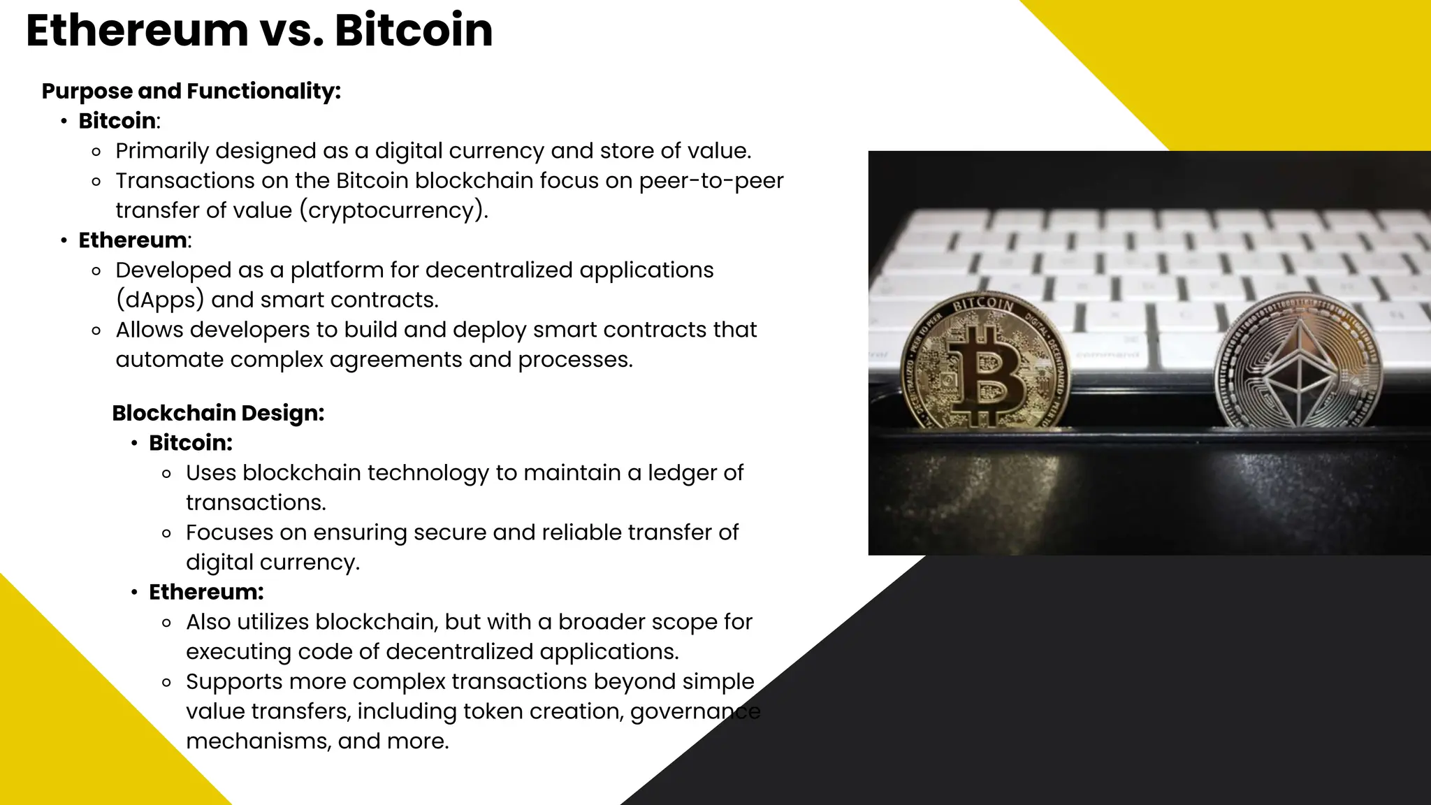 Understanding Ethereum: The Future of Blockchain Technology | PPT